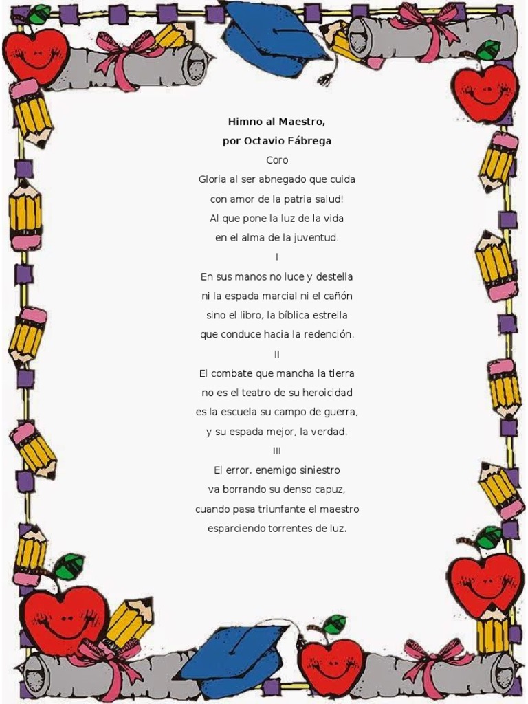 Himno Al Maestro