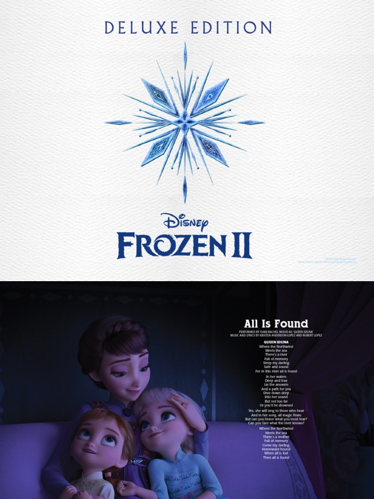 Digital Booklet - Frozen 2 | PDF | Entertainment (General)