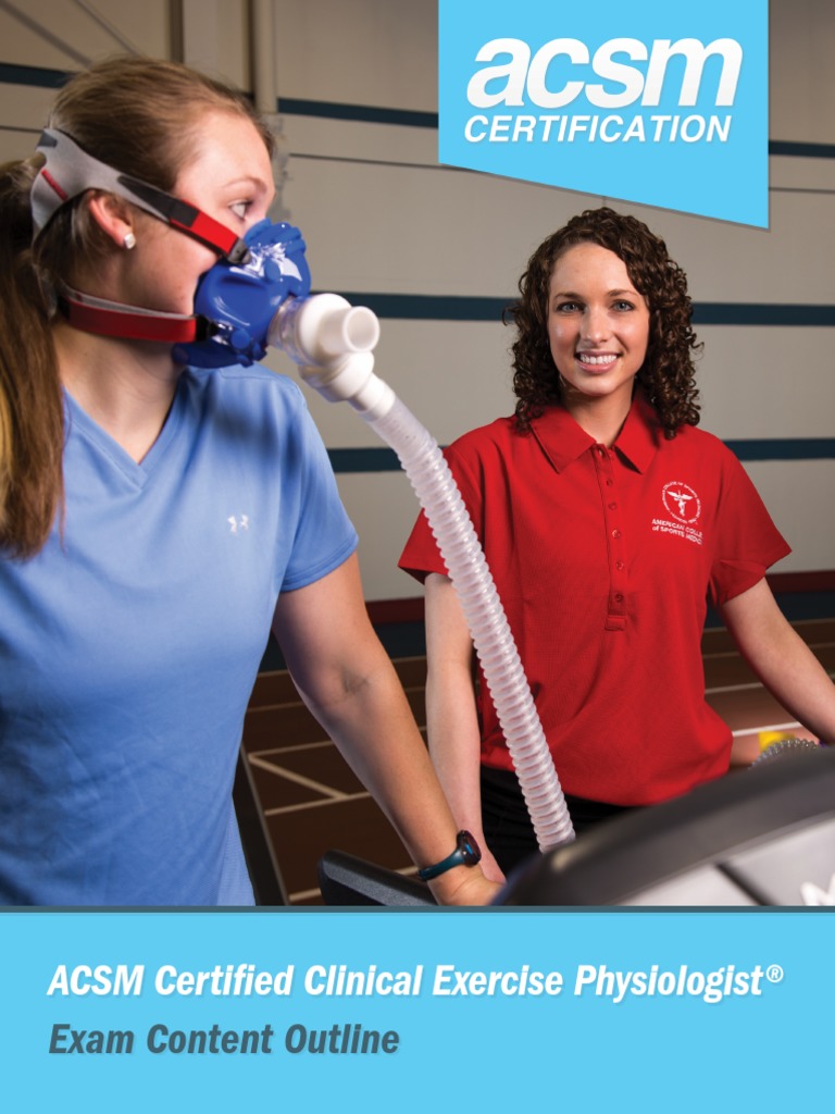 Acsm Certified Clinical Exercise Physiologist Exam Content Outline PDF ...