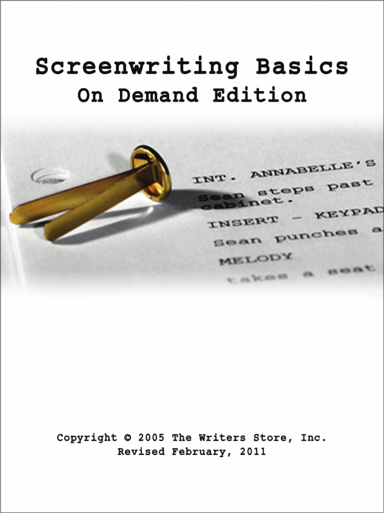 Screenwriters University - Screenwriting Basics Course PDF | PDF ...
