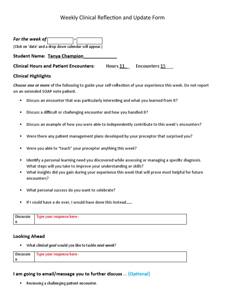 Clinical Reflection and Update | PDF | Health Care | Cognition
