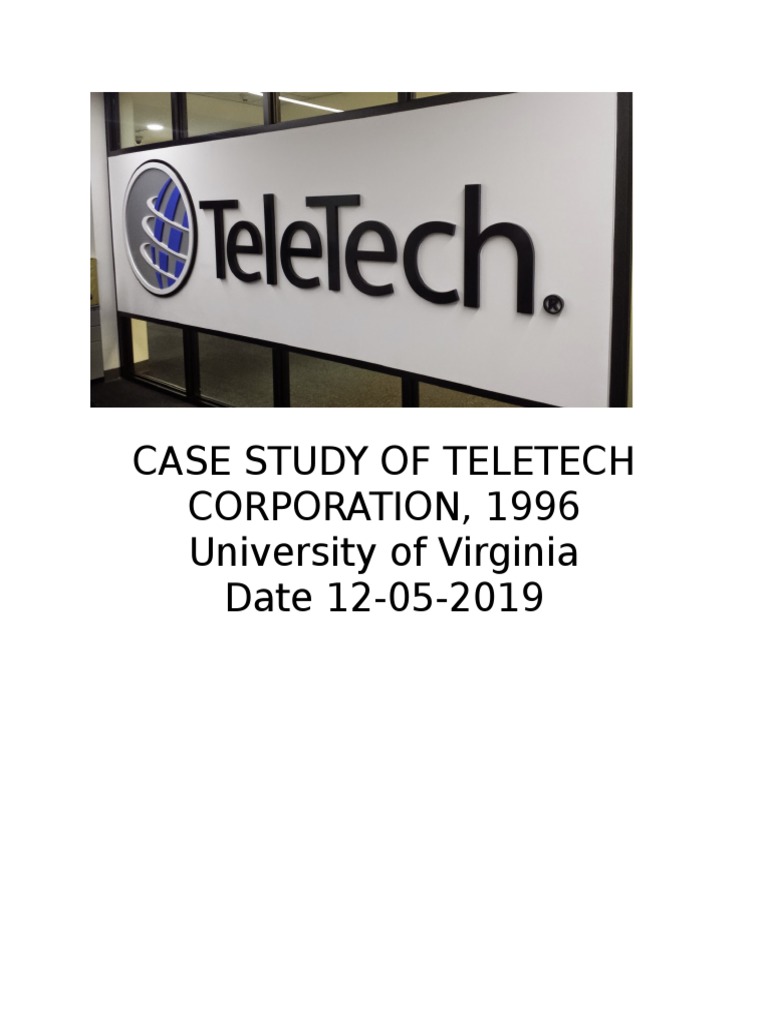 Teletech Corporation Hurdle Rate Analysis | PDF | Cost Of Capital | Net ...