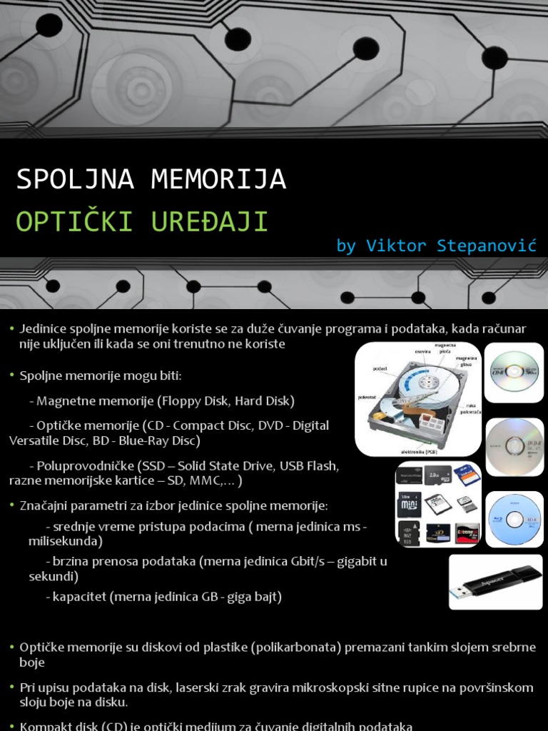 Spoljna Memorija | PDF