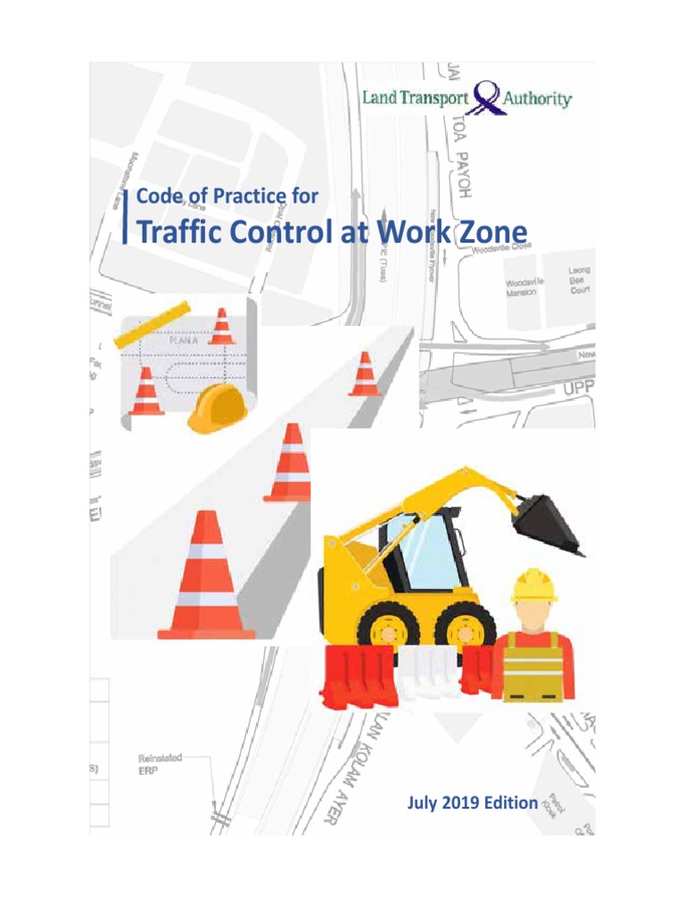COP Traffic Control at Work Zone July 2019 Edition | PDF | Traffic | Road