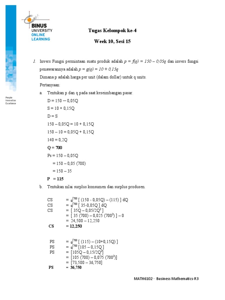 TK4-W10-Team 2 Math JYEA | PDF