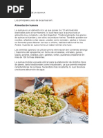 La Quinua | PDF | Quinua | Cereales