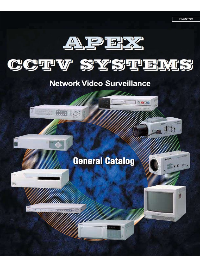 APEX CCTV SYSTEMS CATALOGUE ++ B and W PDF | PDF