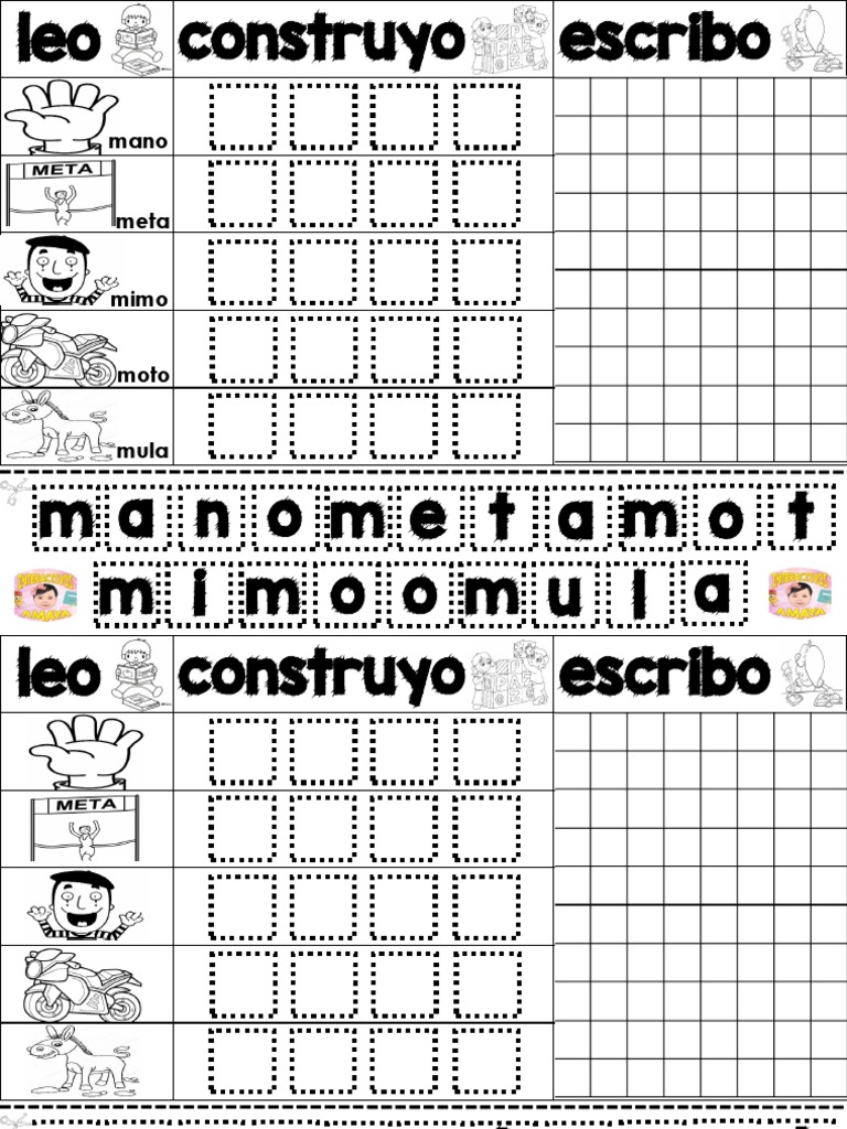 Leo, Contruyo y Escribo PDF | PDF