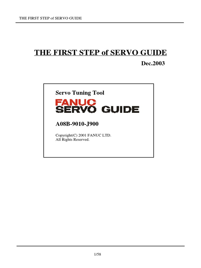 The First Step of SERVO GUIDE PDF | PDF | Ip Address | Servomechanism
