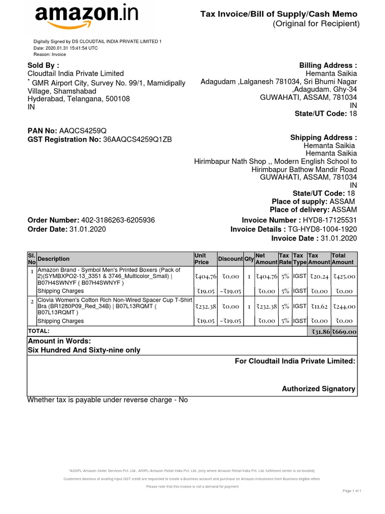 Invoice | PDF | Invoice | Value Added Tax