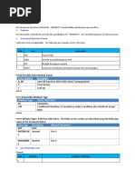 SAP Technical Specification Template | PDF