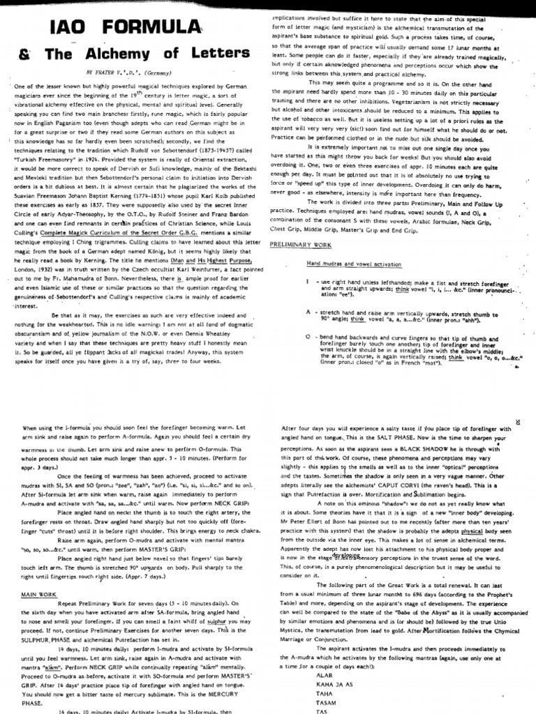 Alchemy of Letters | PDF | Alchemy