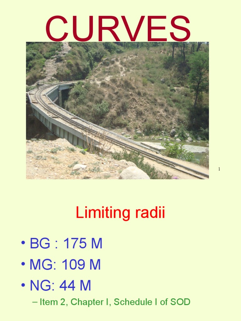 CURVES | PDF | Track (Rail Transport) | Circle