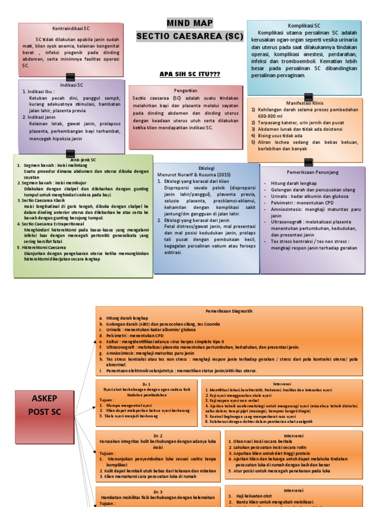 Indikasi dan Jenis Sectio Caesarea | PDF