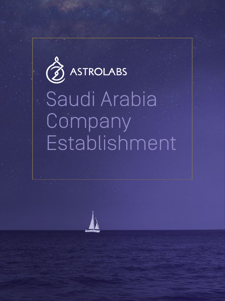 Saudi Arabia Company Establishment | PDF | Saudi Arabia | Travel Visa