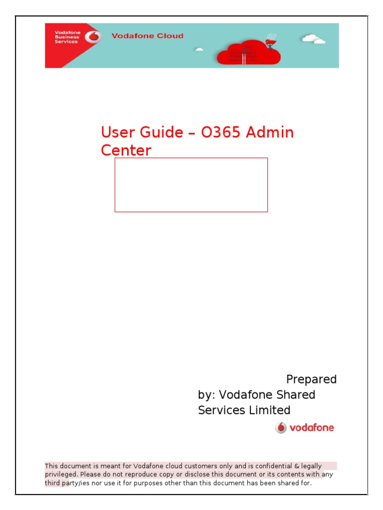 O365 Admin Center User Guide | PDF | Office 365 | Cyberspace