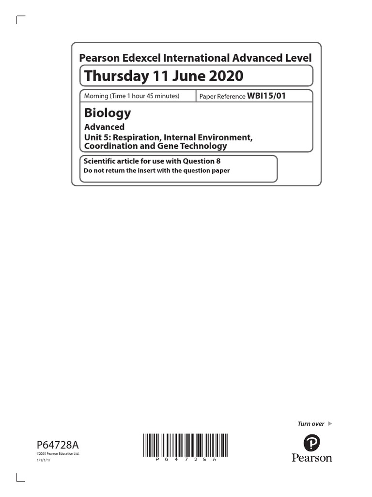 P64728A - IAL - Biology - WBI15 - 01 - Jun-2020 Scientific Article 4TH ...