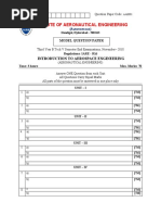 GATE Aerospace Engineering Formulas | PDF