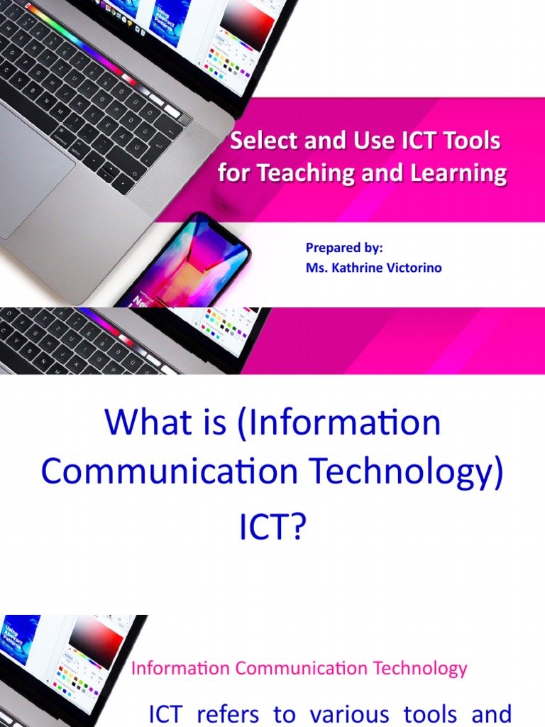 Select and Use ICT Tools | PDF | Qr Code | Infographics