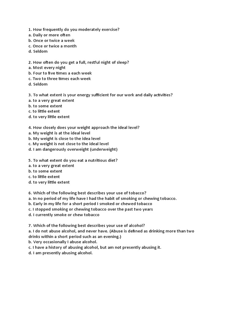 Stress Coping Inventory Worksheet | PDF | Emotions | Stress (Biology)