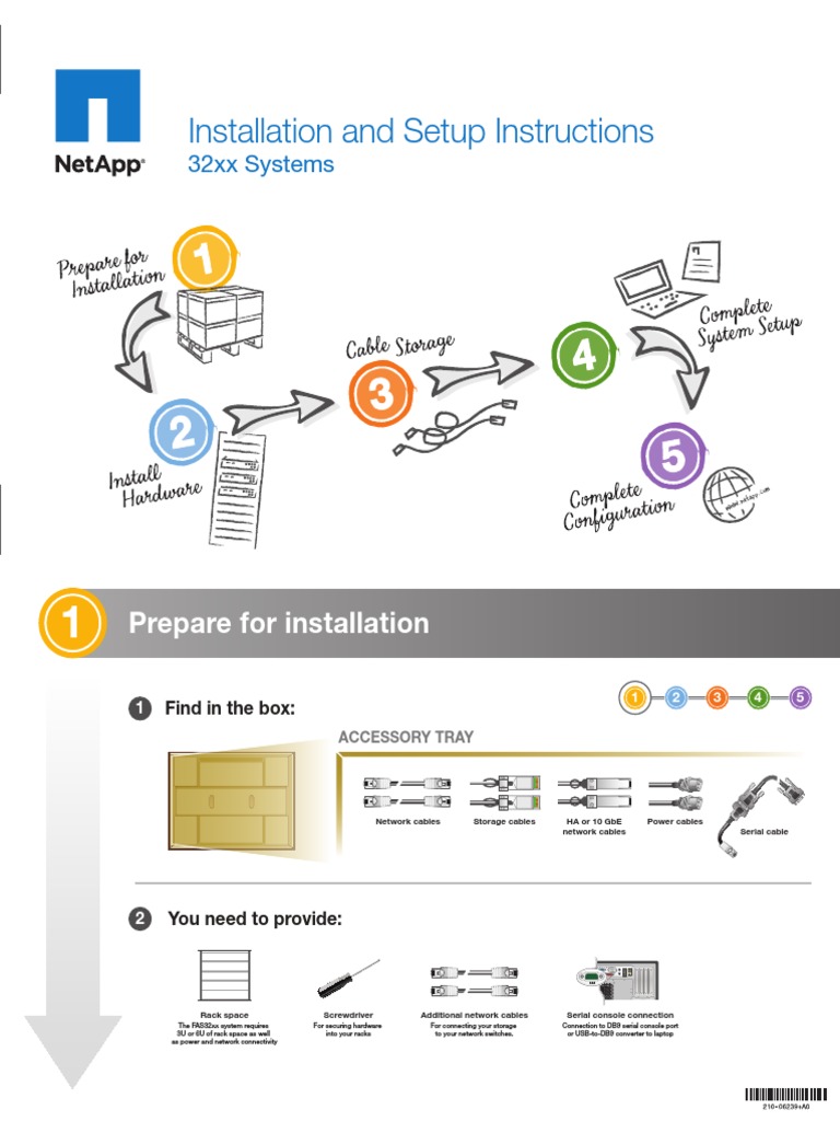 Installation and Setup Instructions 32xx Systems | PDF | Computer ...