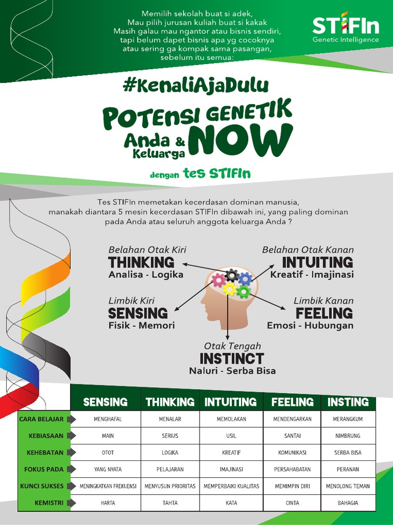 Apa Itu STIFIn 2018 Ade PDF | PDF