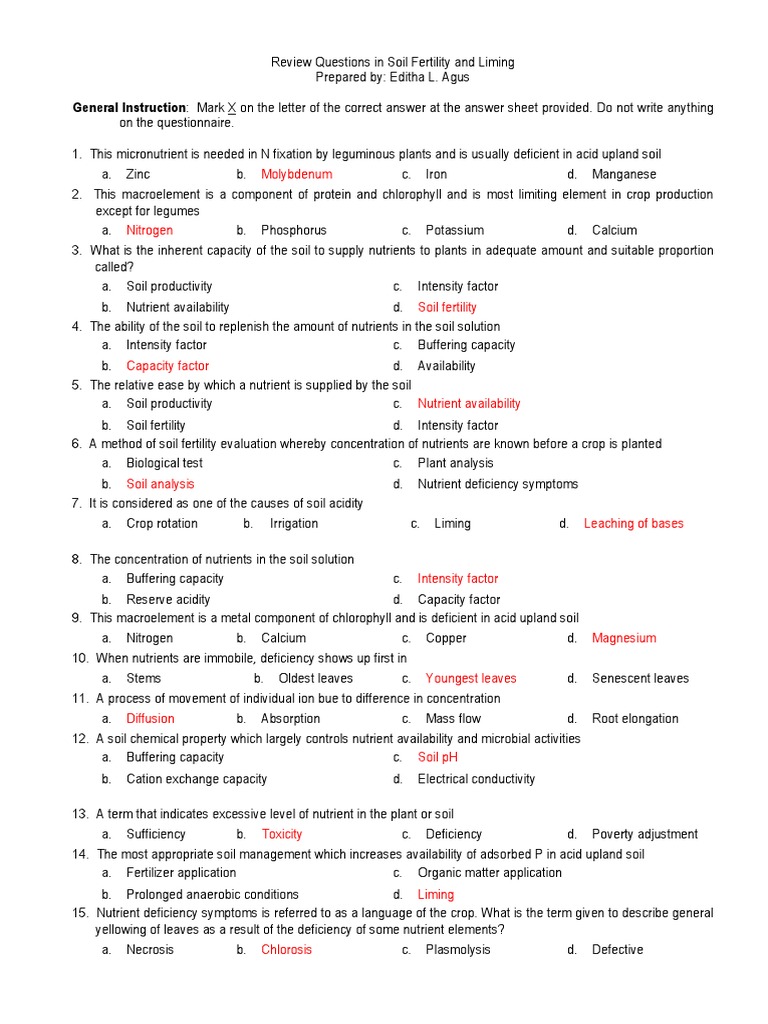 Soilsci Fertility and Liming2 | PDF | Soil Fertility | Soil