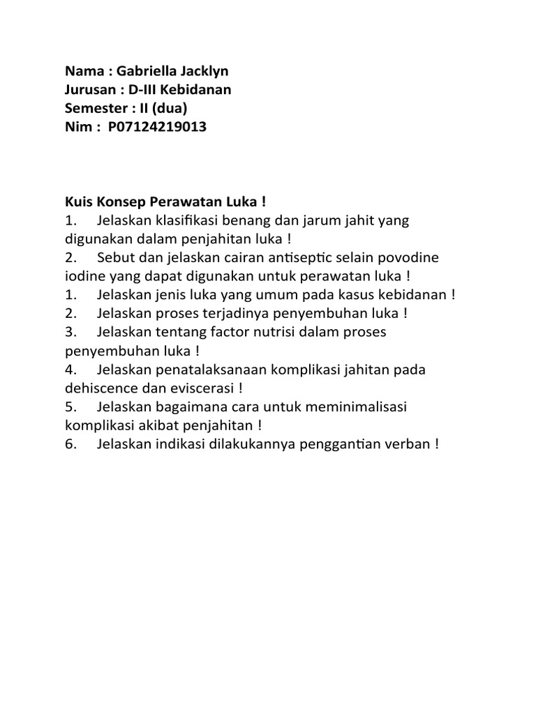KDK 2 (Kuis) | PDF