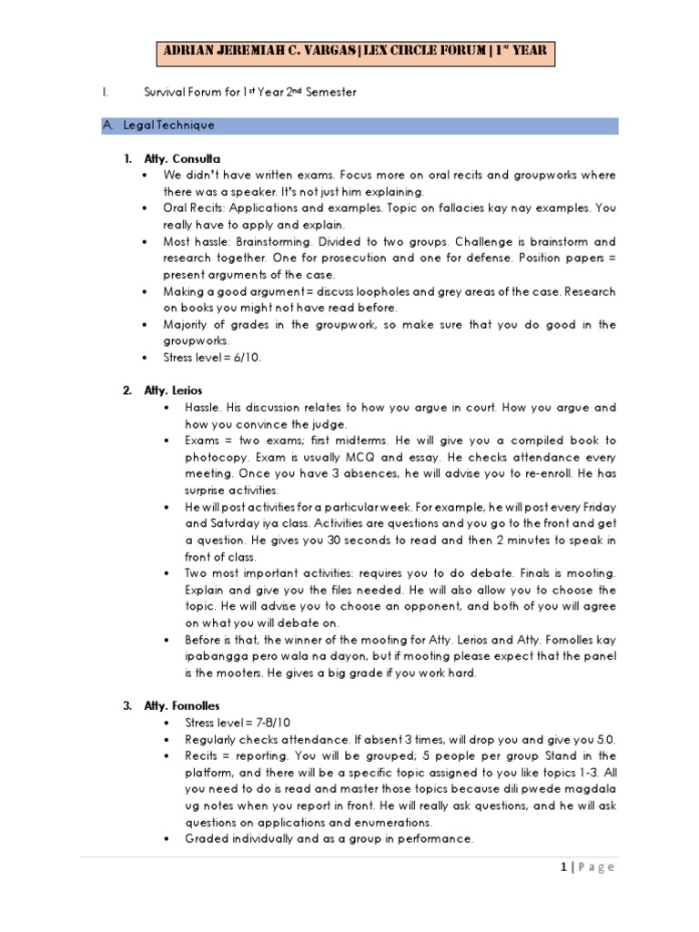 Survival Forum For 1st Year 2nd Semester PDF | PDF | Test (Assessment ...