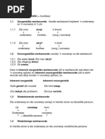 Soorte Sinne (Stelsin, Vraagsin en Bevelsin) | PDF