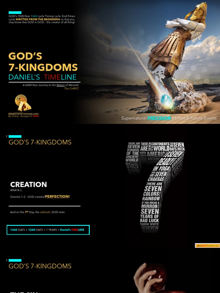 GOD's 7 Kingdoms Written From The Beginning | PDF | Book Of Daniel ...