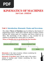 Chapter 3 Part 1 Algebraic and Complex Number Position Analysis of Four Bar Mechanism | PDF ...