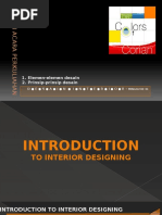 Elements & Principles of Interior Design Worksheet | PDF | Eye
