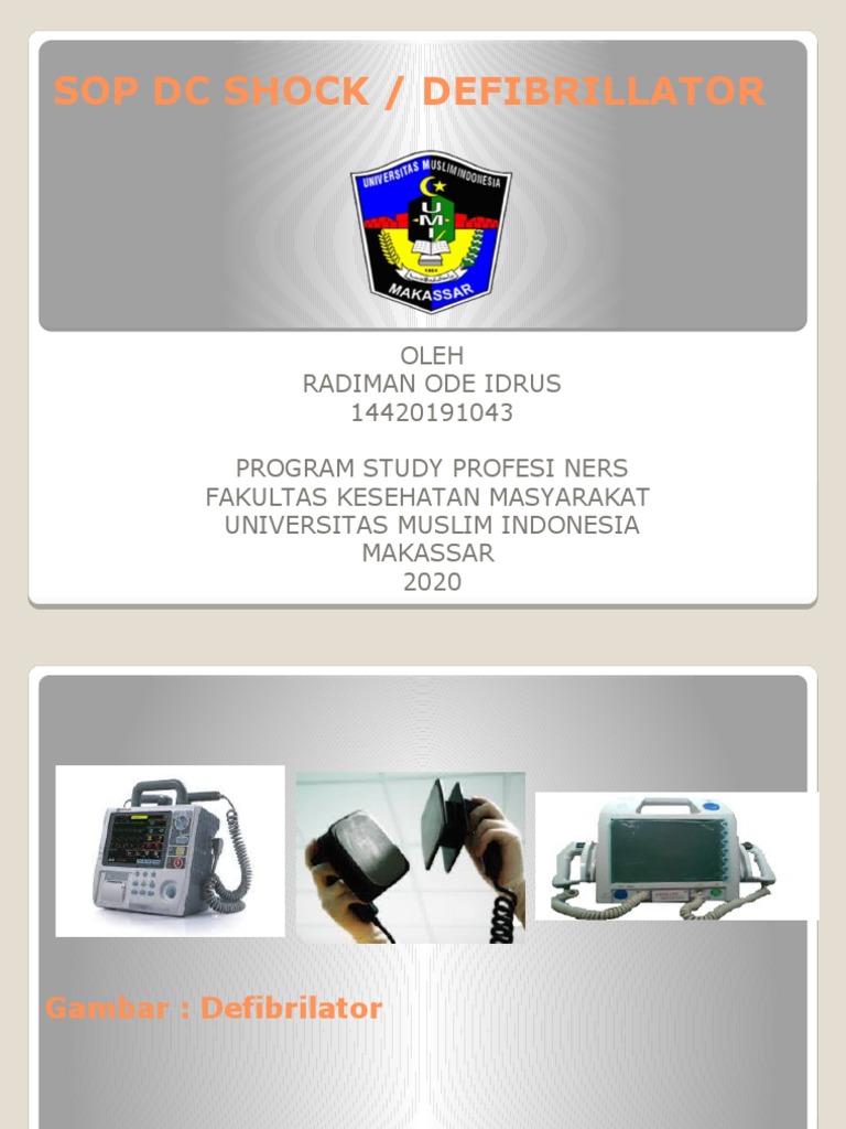 Prosedur Defibrilasi dan DC Shock | PDF | Sains & Matematika