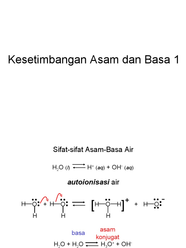Kesetimbangan Asam-Basa 1 | PDF