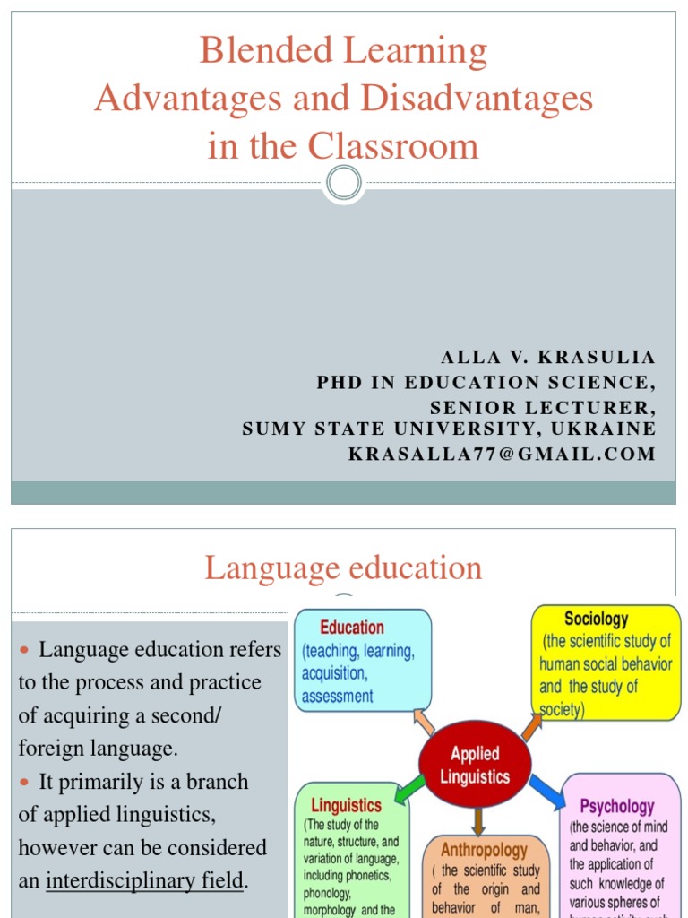 Blended Learning | PDF | Educational Technology | Pedagogy