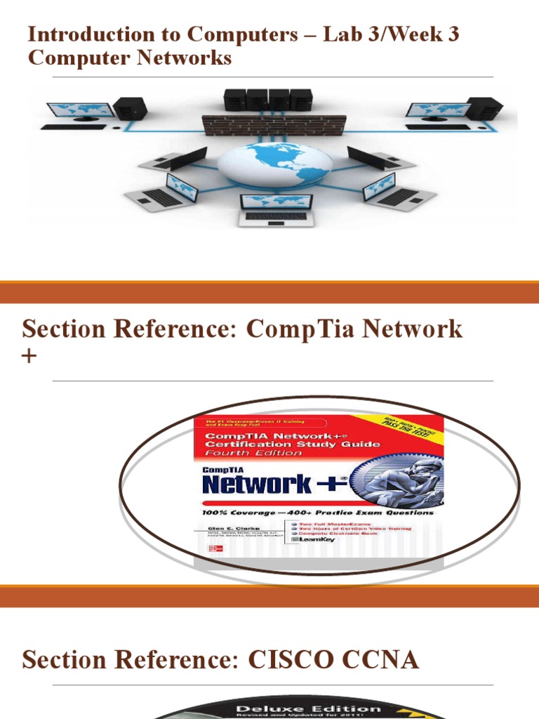 Introduction To Computers Lab 3 | PDF | Network Topology | Computer Network