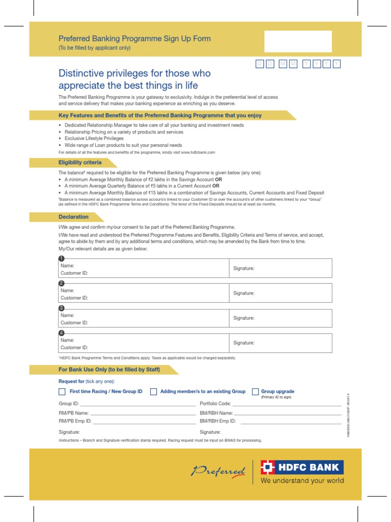 HDFC Bank Programme Terms and Conditions P PDF | PDF | Banking | Banks