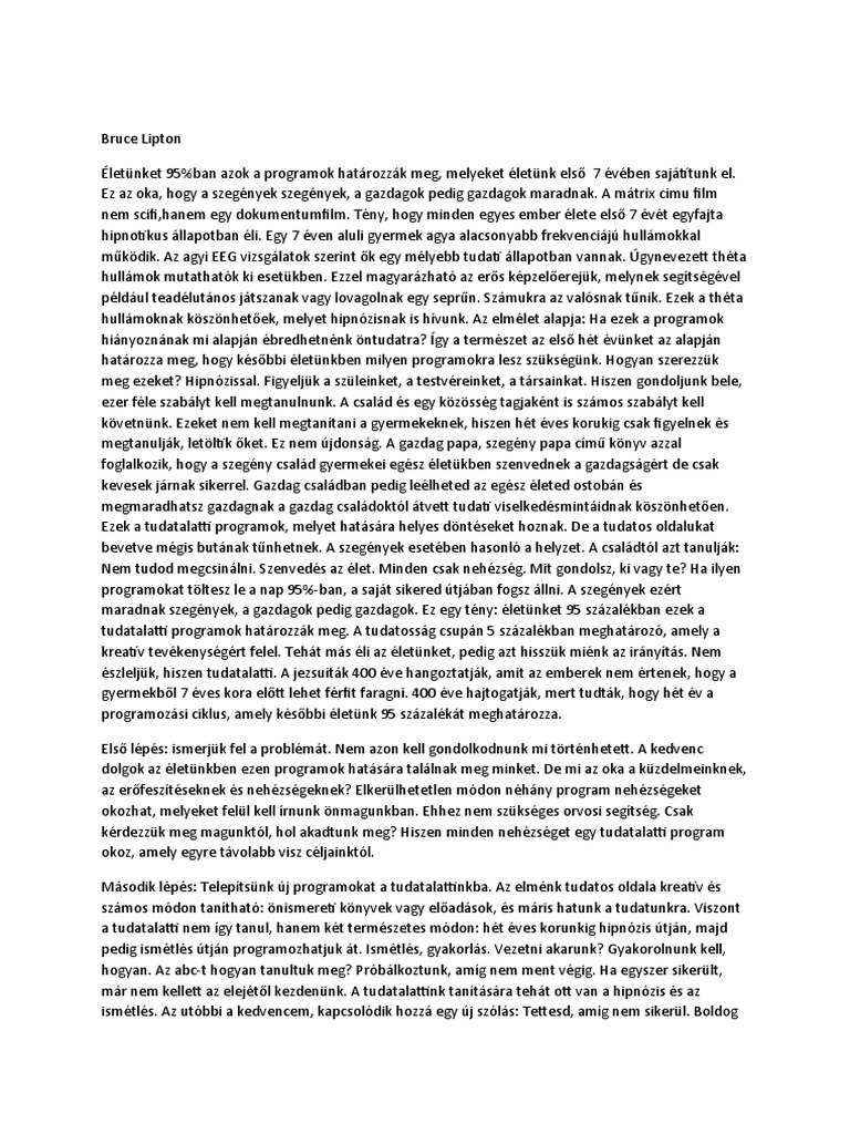 Bruce Lipton | PDF