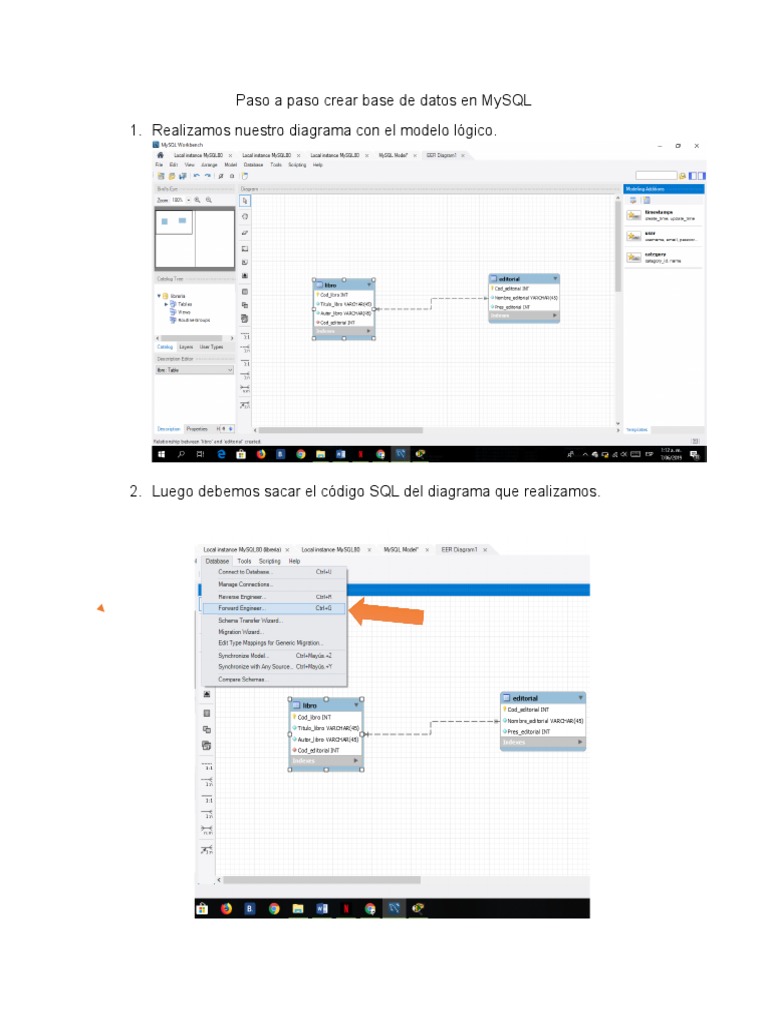 TUTORIAL BASE DE DATOS MySQL | PDF | SQL | Bases de datos