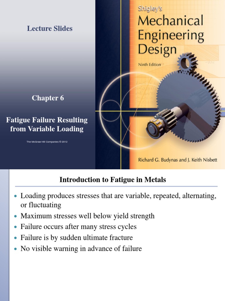 Feb 5th, Fatigue Failure & Dynamic Loading - Part 1 PDF | PDF ...
