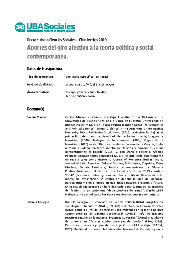 Afectos y Teoría Política Actual | PDF | Queer | Thomas Hobbes