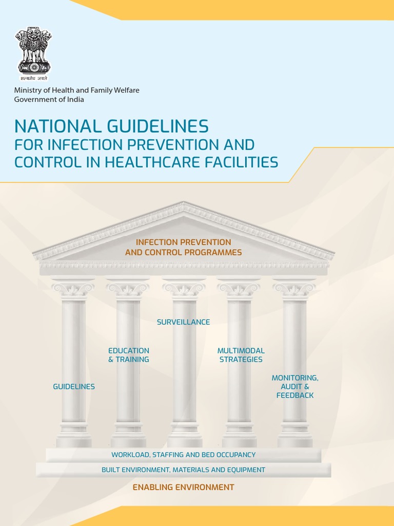 National Guidelines For IPC in HCF - Final | PDF | Antimicrobial ...