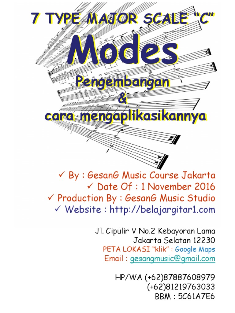 7 Type Scale Mayor Dan MODES Pengembanga PDF | PDF