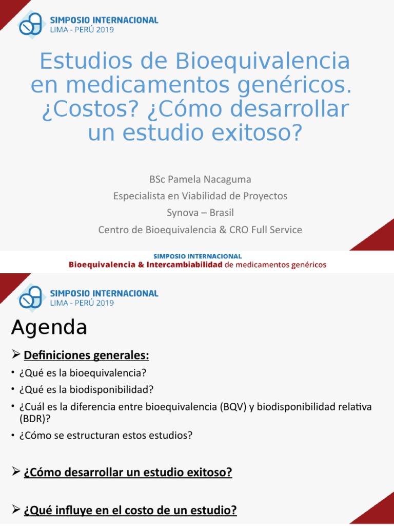 Bioequivalencia | PDF