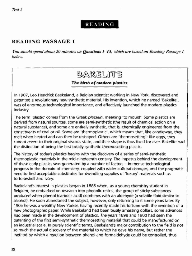 IELTS 5 Reading Test 2 PDF