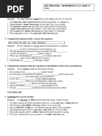 SELT B1 Test Sample-Speaking and Listening Part 1a-B | PDF