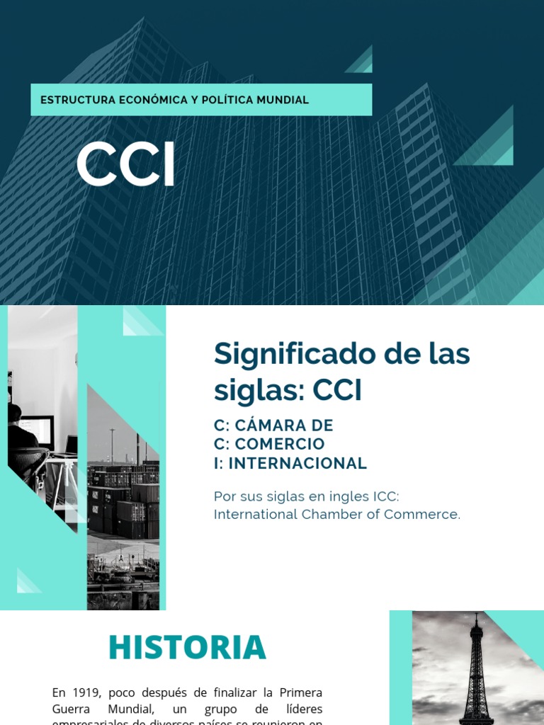 CCI | PDF | Comercio | Cámara de Comercio