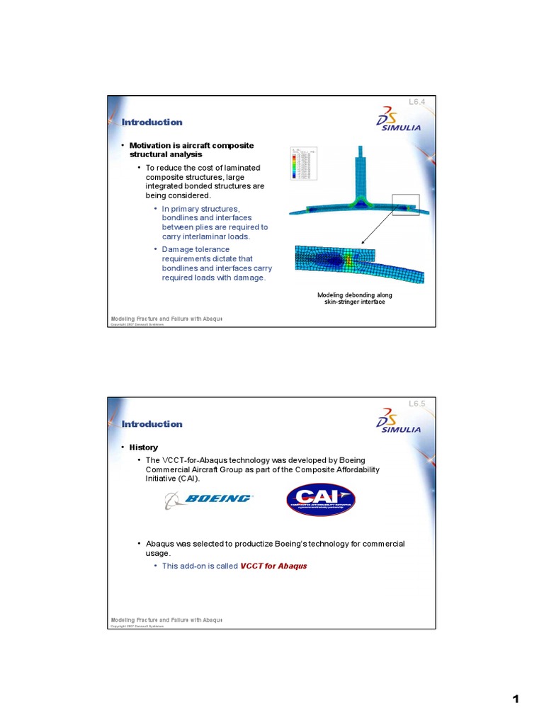 VCCT For Abaqus PDF | PDF | Fracture Mechanics | Fracture