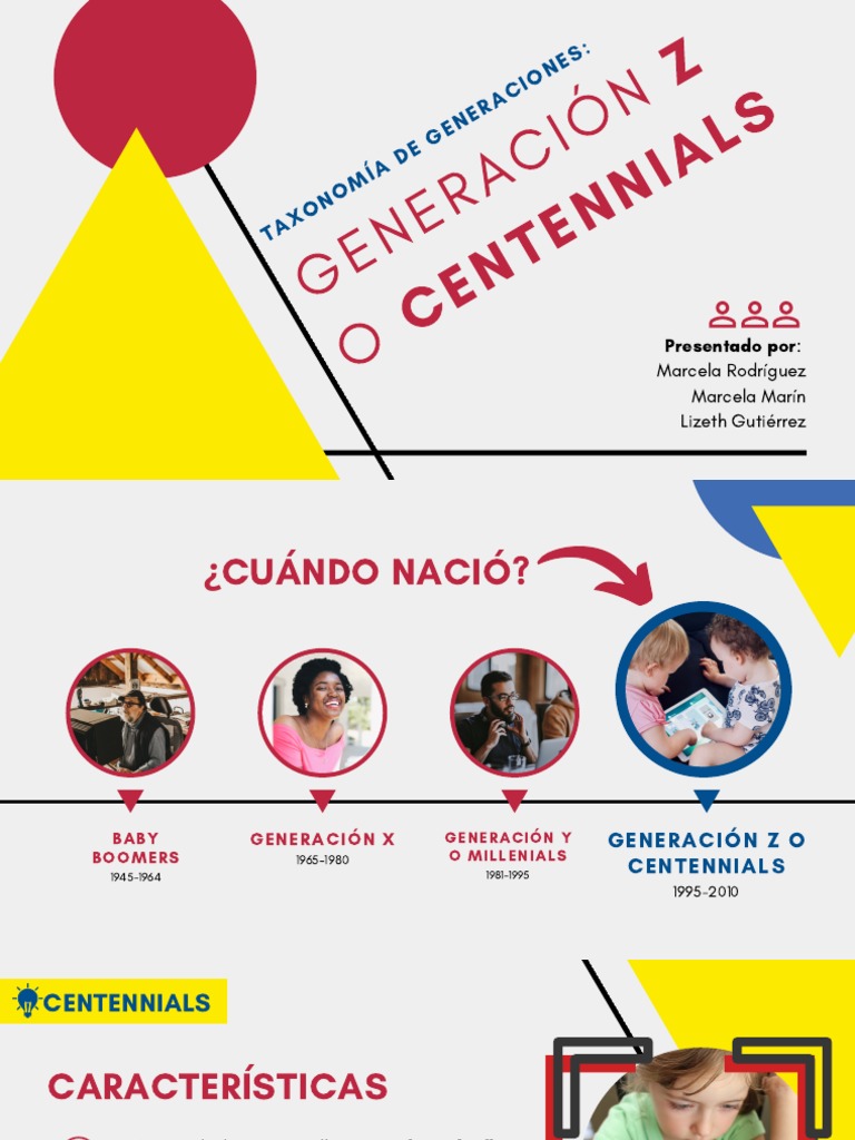 Características de Los Centennials | PDF | Millennials | Internet